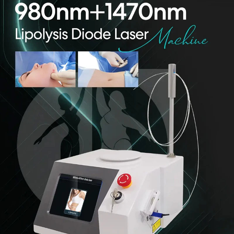 Best 980nm 1470nm Diode Laser Lipolysis Endolaser Machine